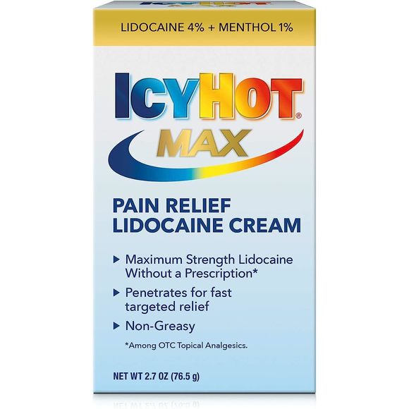 Icy Hot | Other | 2 Pack Icy Hot Max Strength Lidocaine Pain Relief ...